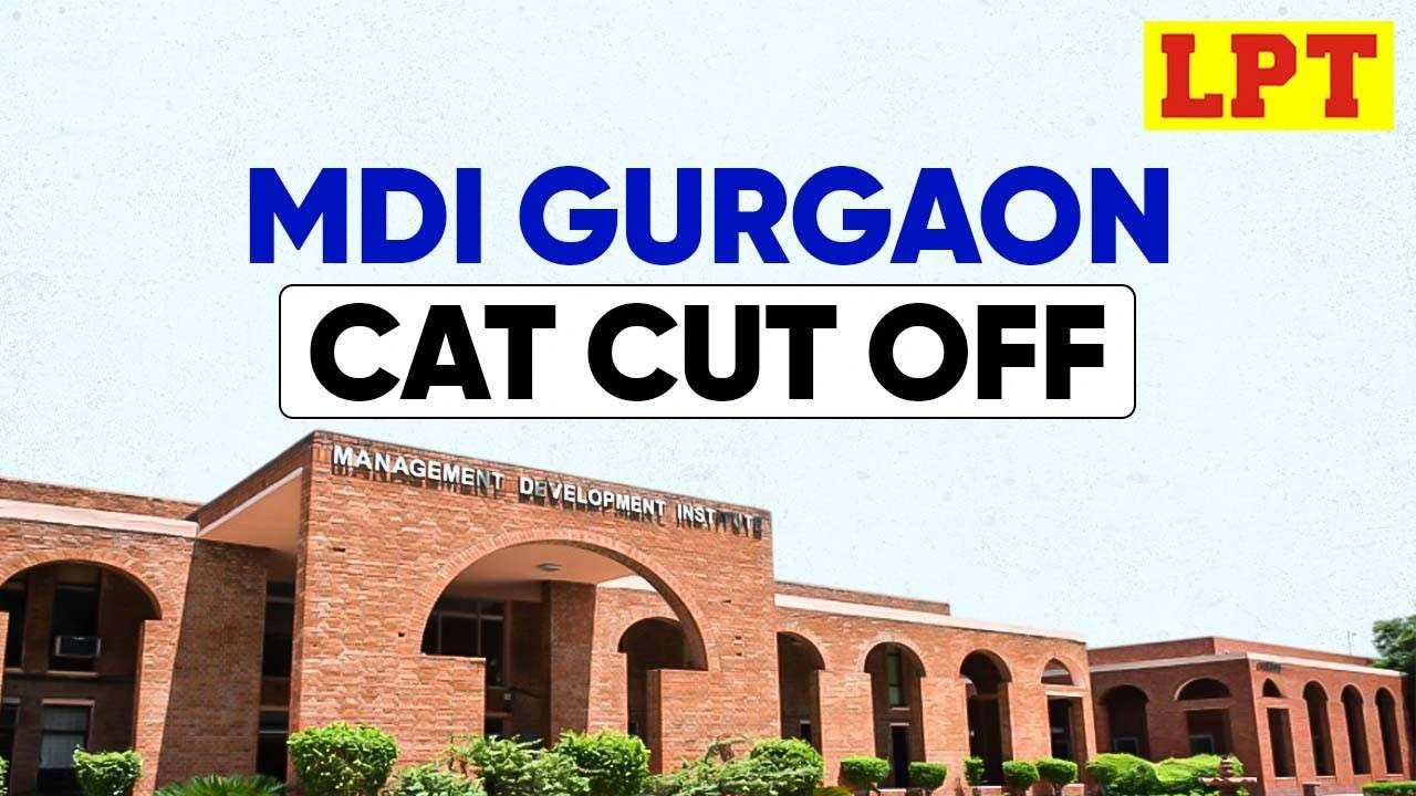 MDI Gurgaon CAT Cut-off 2025, 2024, Past Years